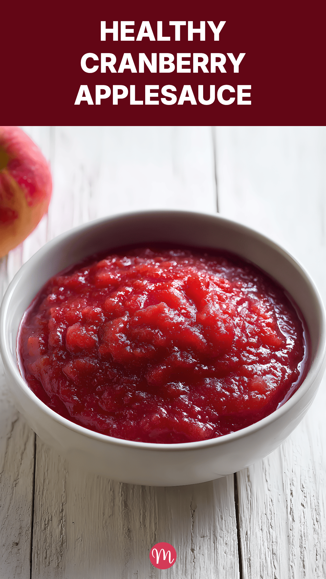 Healthy Cranberry Applesauce Recipe