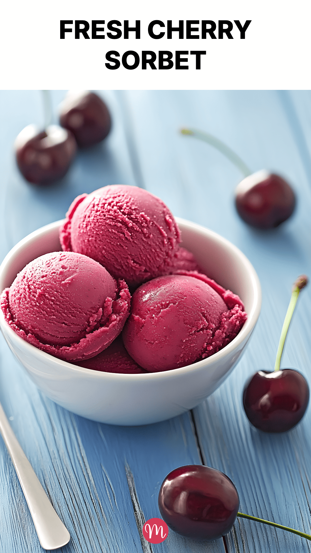 Fresh Cherry Sorbet Recipe