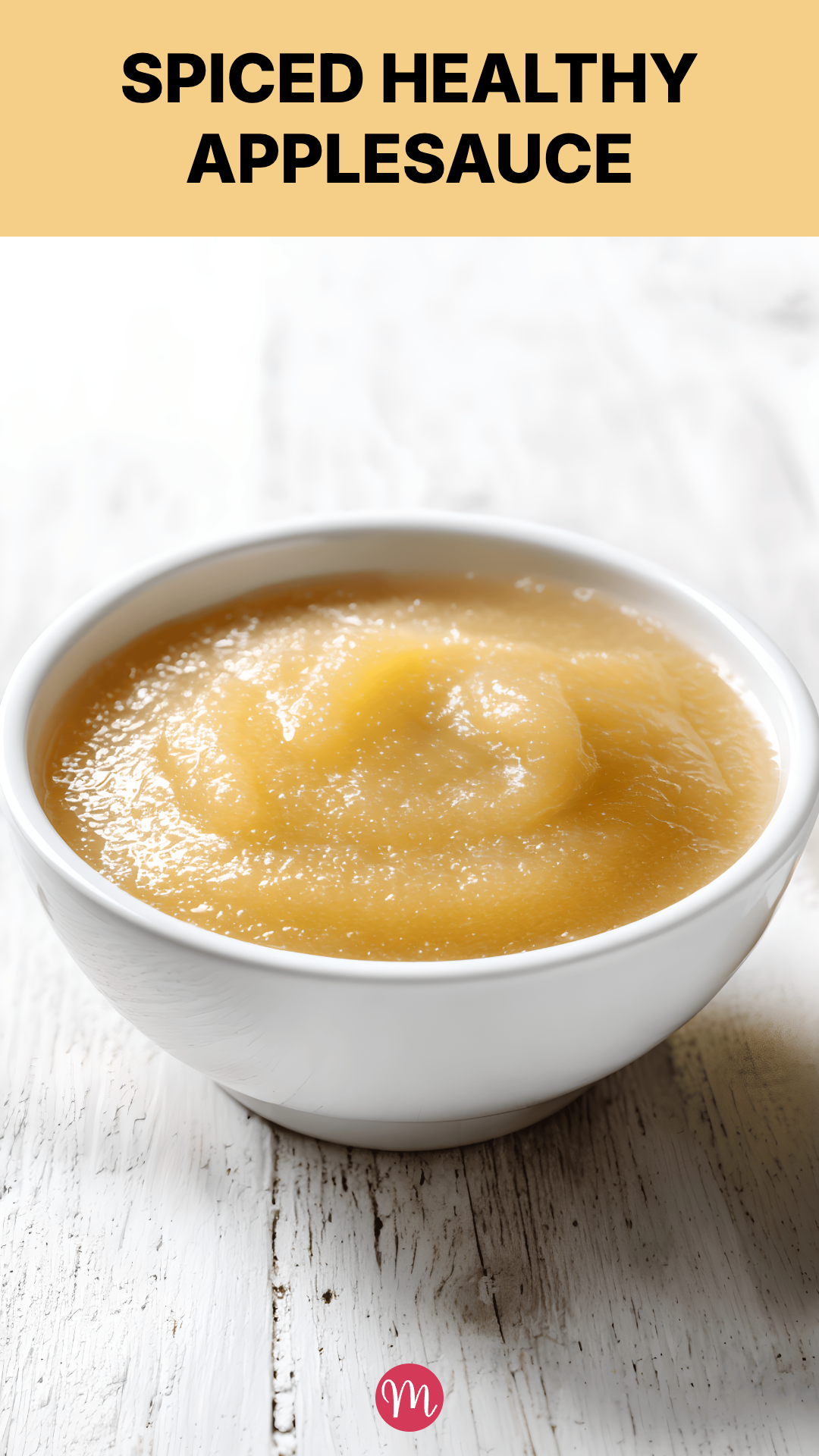Spiced Healthy Applesauce Recipe