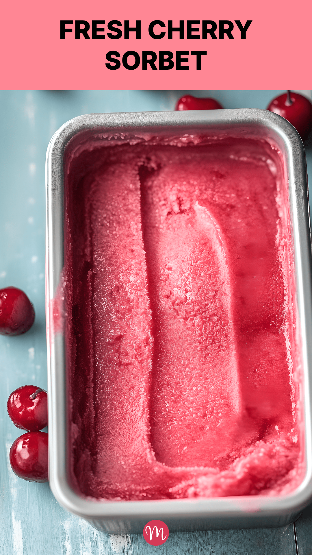 Fresh Cherry Sorbet Recipe