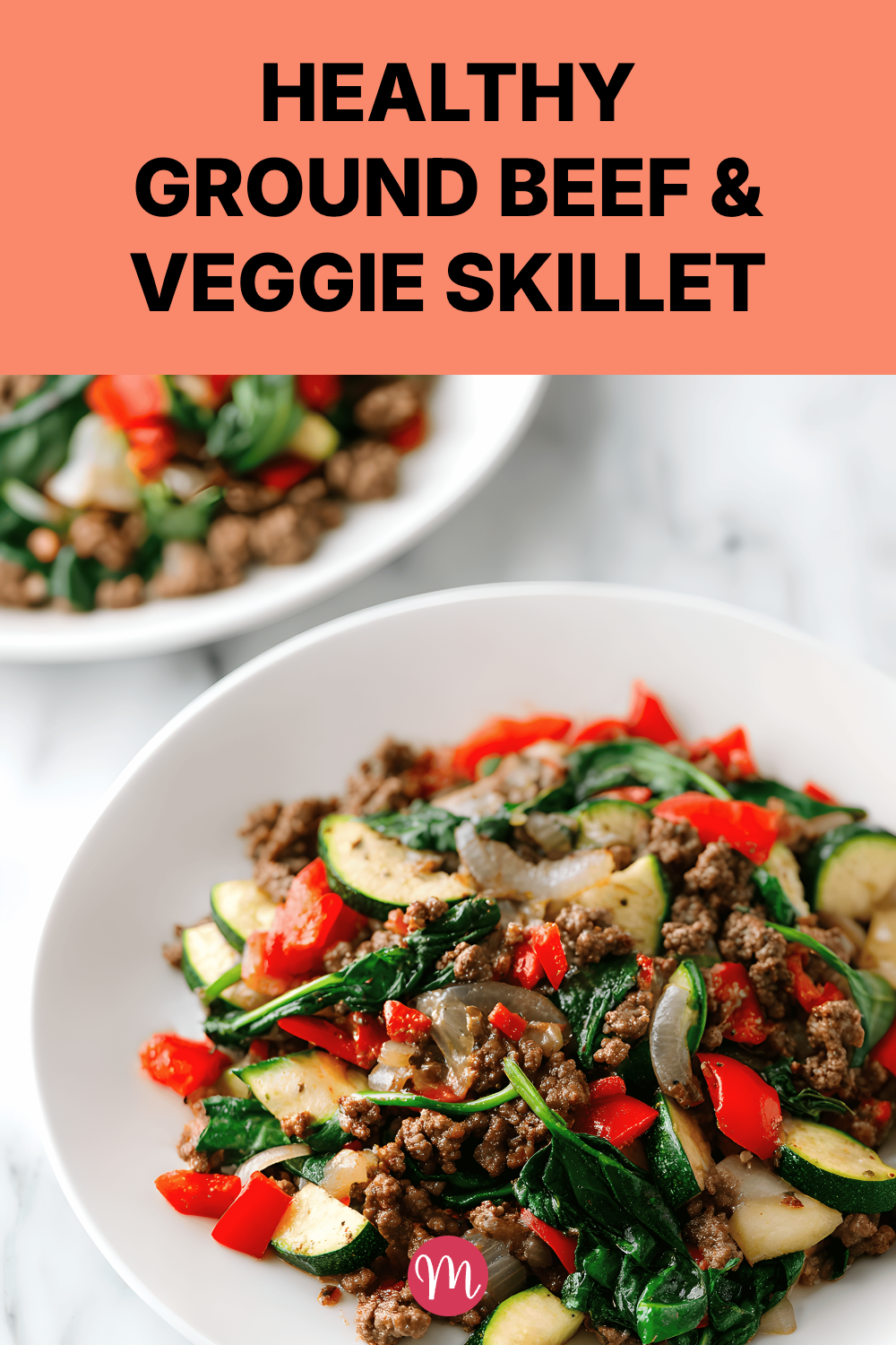 Healthy Ground Beef & Veggie Skillet Recipe