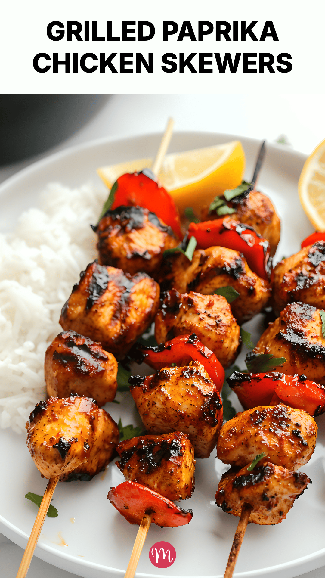 Grilled Paprika Chicken Skewers Recipe
