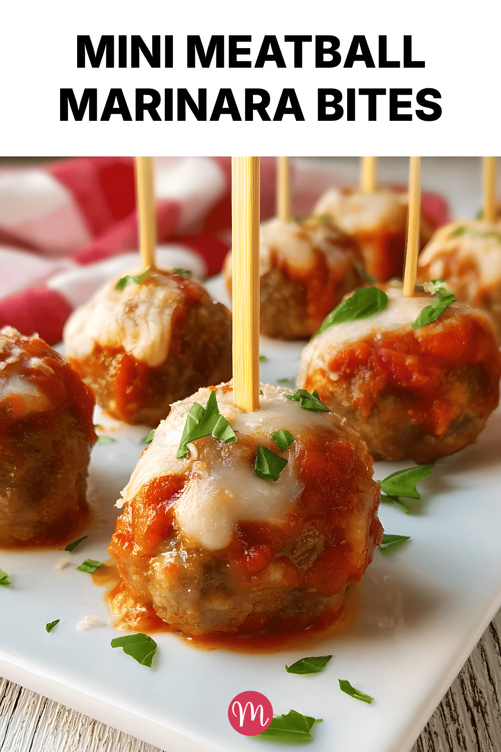 Mini Meatball Marinara Bites Recipe