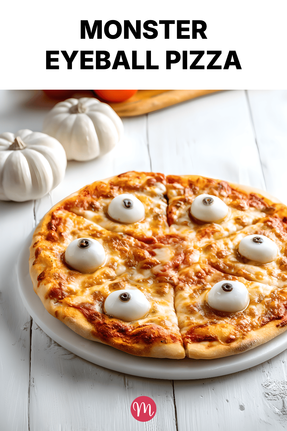 Monster Eyeball Pizza Recipe