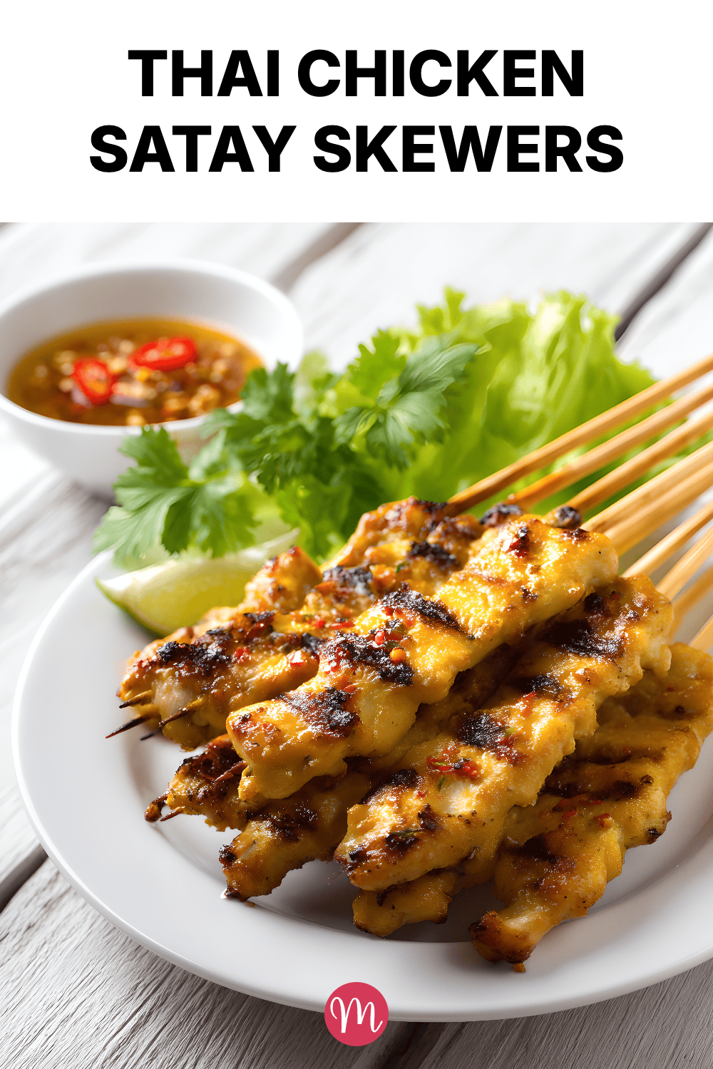 Thai Chicken Satay Skewers Recipe