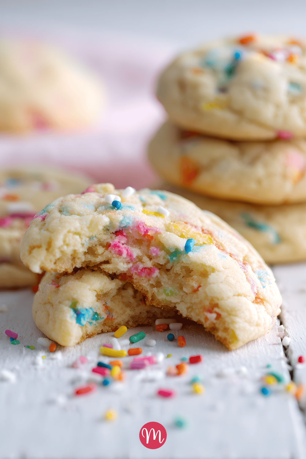 Funfetti Cake Batter Cookies Recipe
